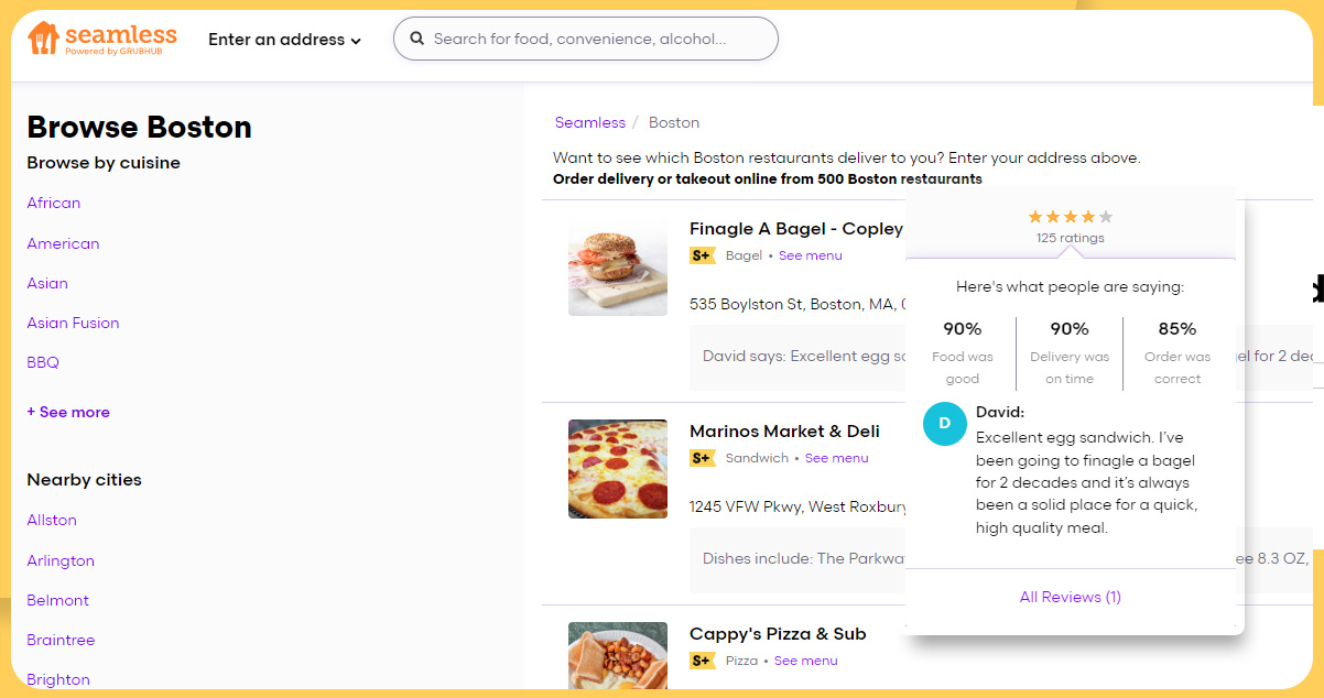 How To Scrape Seamless Food Delivery Data Using Web Scraping?